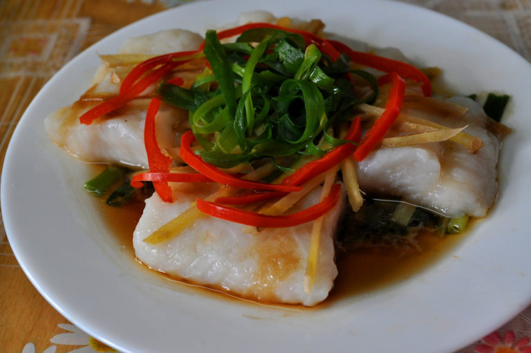 Steamed Cream Dory Fish Fillet Recipe (Chinese Style) ~ Relax Lang Mom
